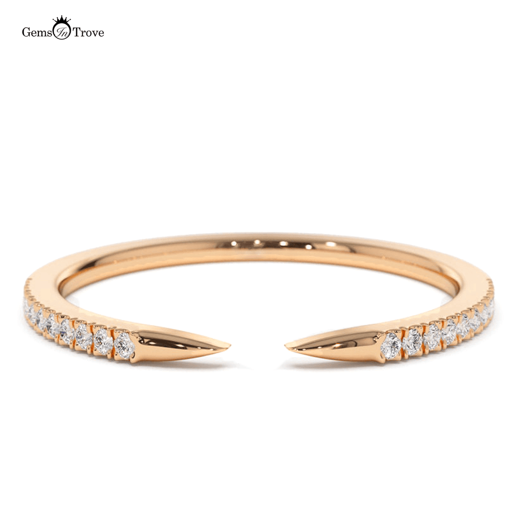 Edgy Diamond Claw Ring – Gems In Trove