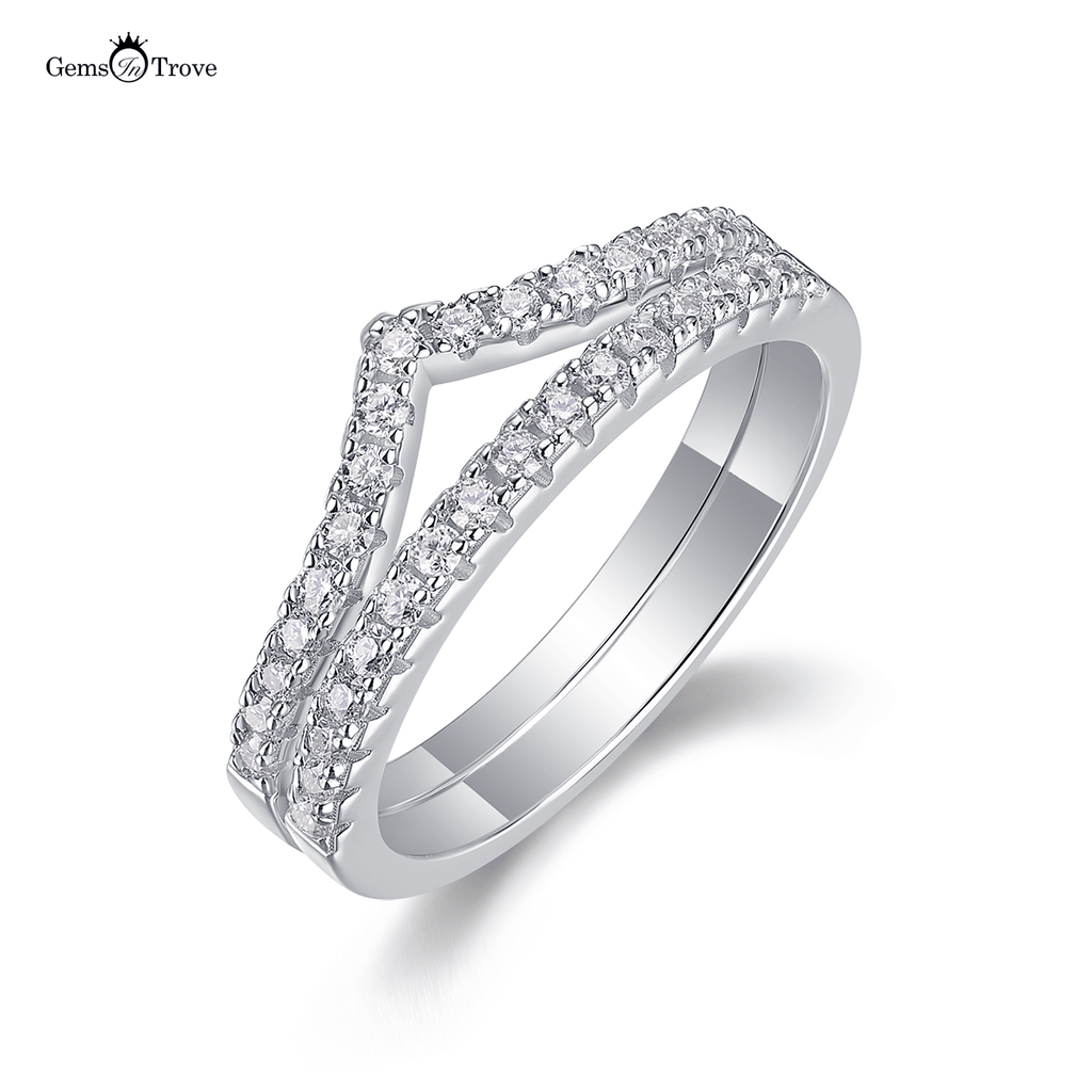 Brilliant Moissanite Stackable – Gems In Trove